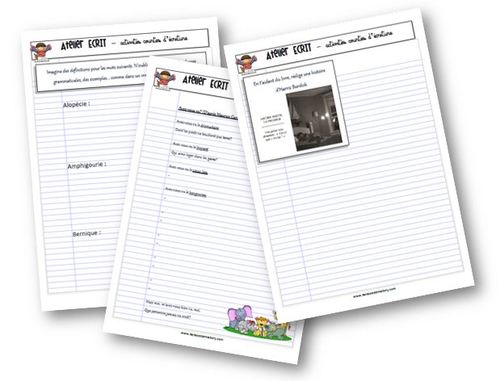 atelier – La classe de Mallory