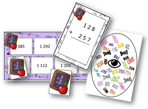 Petits jeux sur les opérations – La classe de Mallory