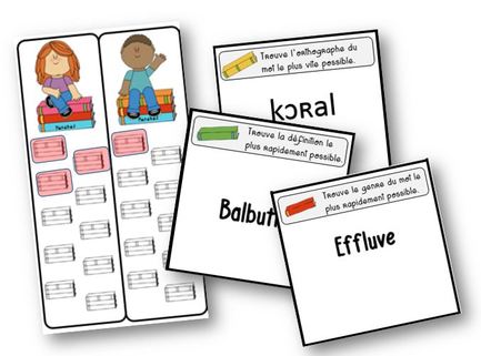 vocabulaire – La classe de Mallory