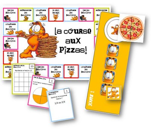 comparer des fractions – La classe de Mallory