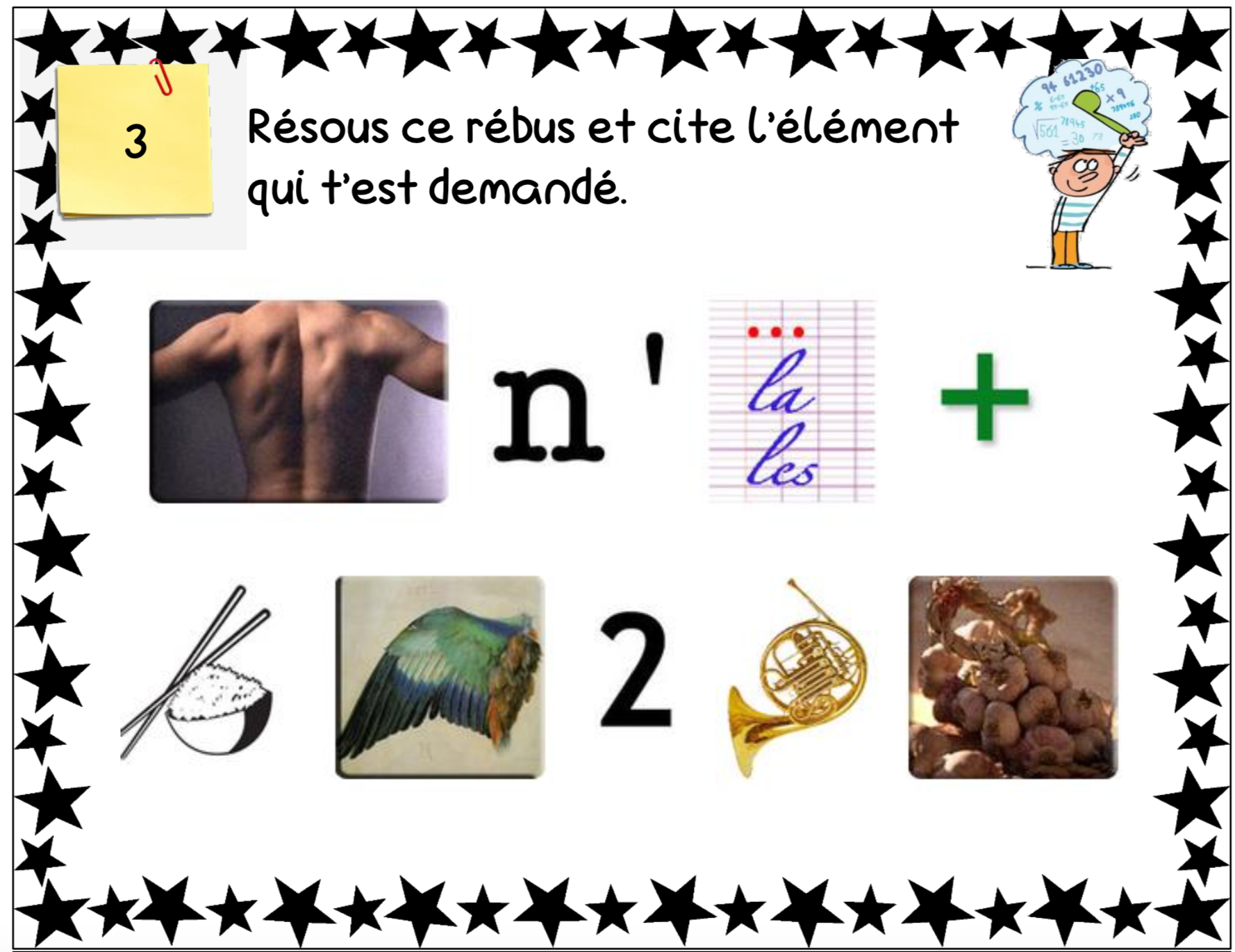 Défis de rentrée… – La classe de Mallory