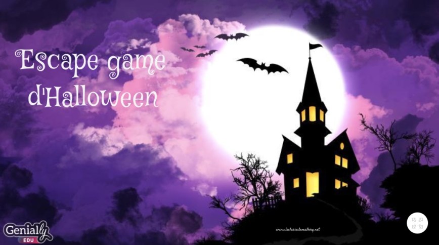 Escape game d’Halloween – La classe de Mallory