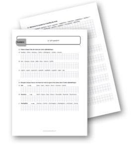 vocabulaire – La classe de Mallory