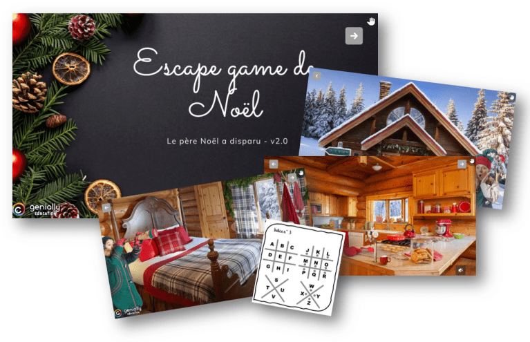 Escape Game de Noël – version 2 – La classe de Mallory