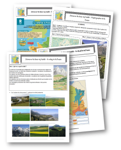 Découvrir les lieux où j’habite – Climat, relief et hydrographie de la ...