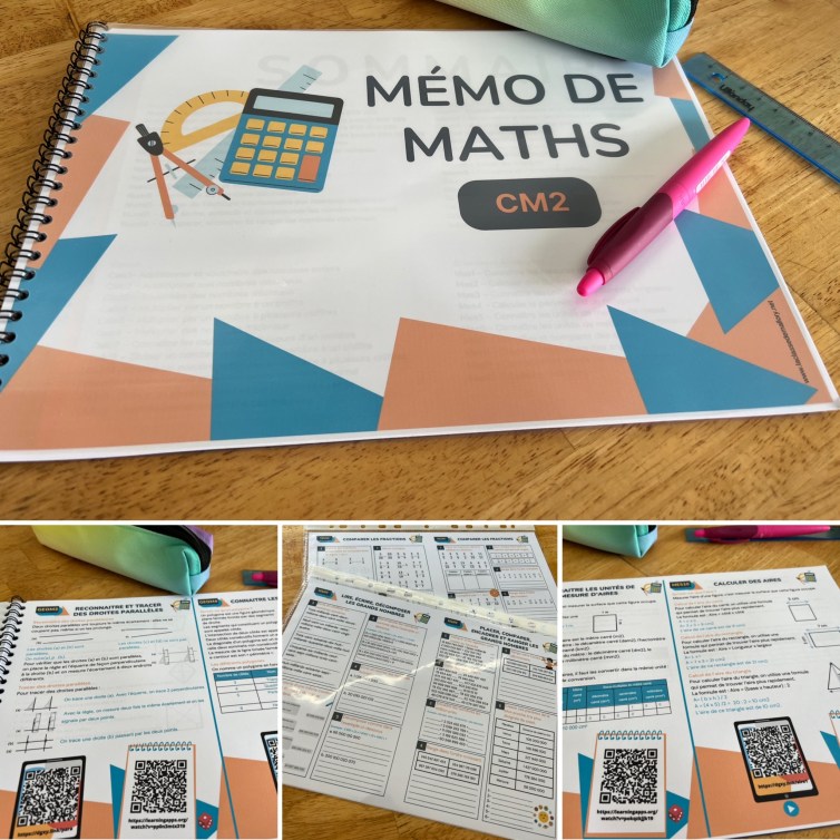 Leçons et exercices maths CM2 – année 2023-2024 – La classe de Mallory