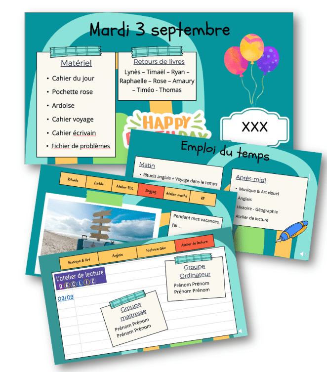Gestion de classe – La classe de Mallory