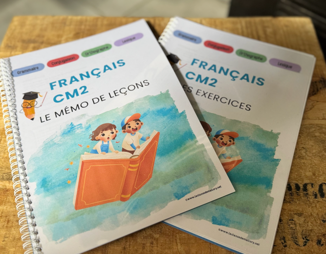 Français CM2 – Programmes 2025 – Mémo leçons + exercices – La classe de ...